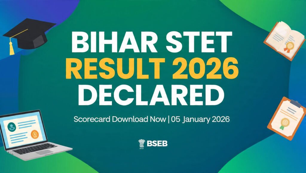 Bihar STET Result 2026 Declared | Scorecard Download @ secondary ...